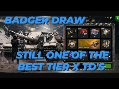 FV217 Badger Draw | Still One of the best Tier X TD'S | WOTB | WOTBLITZ ...