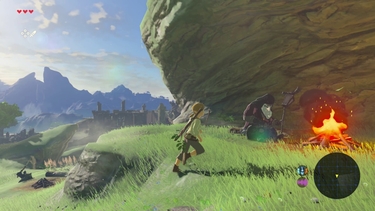 The Legend Of Zelda: Breath of the Wild - Sheikah Tower Activated ...
