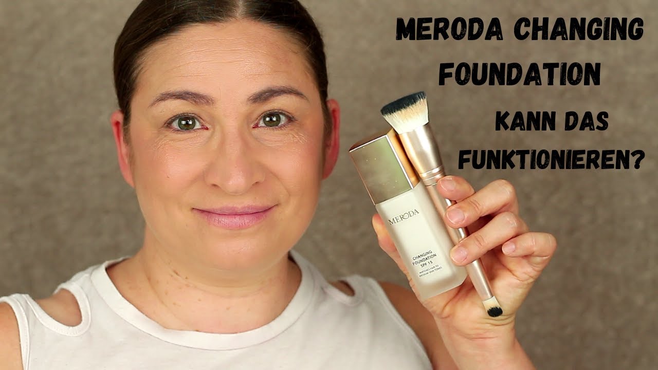 Review: Meroda Changing Foundation: kann das funktionieren? - YouTube