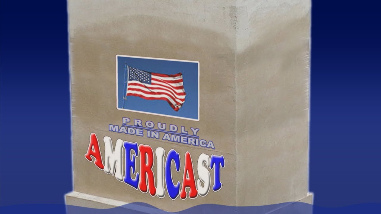 AmeriCast Elevated Generator Pads for Flood Zones - YouTube