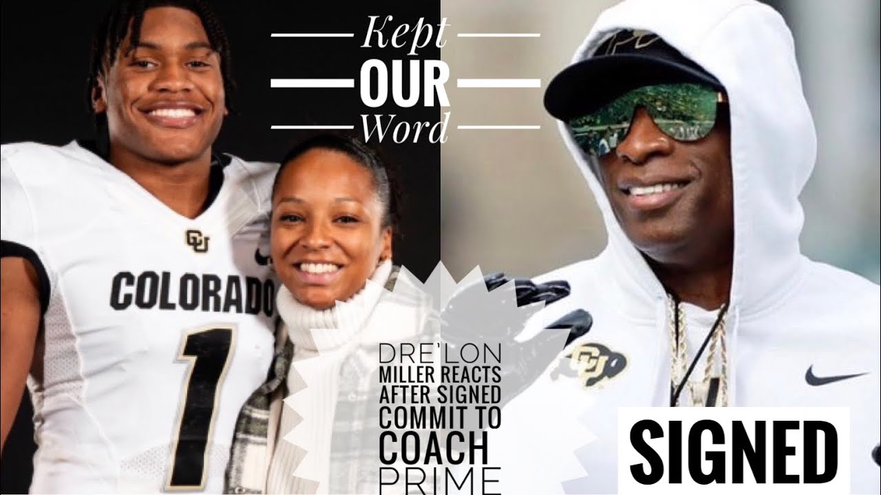 Drelon Miller RESPONDS After Signed Commit To Coach Prime “KEPT MY ...
