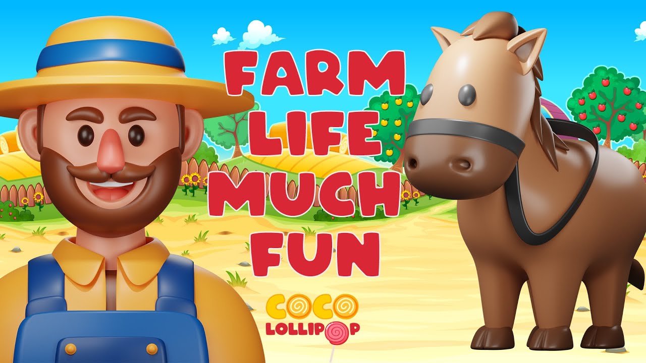 Explore Farm Life with Kids: Animals, Crops, and Fun on the Farm! 🚜🐄🌾 ...