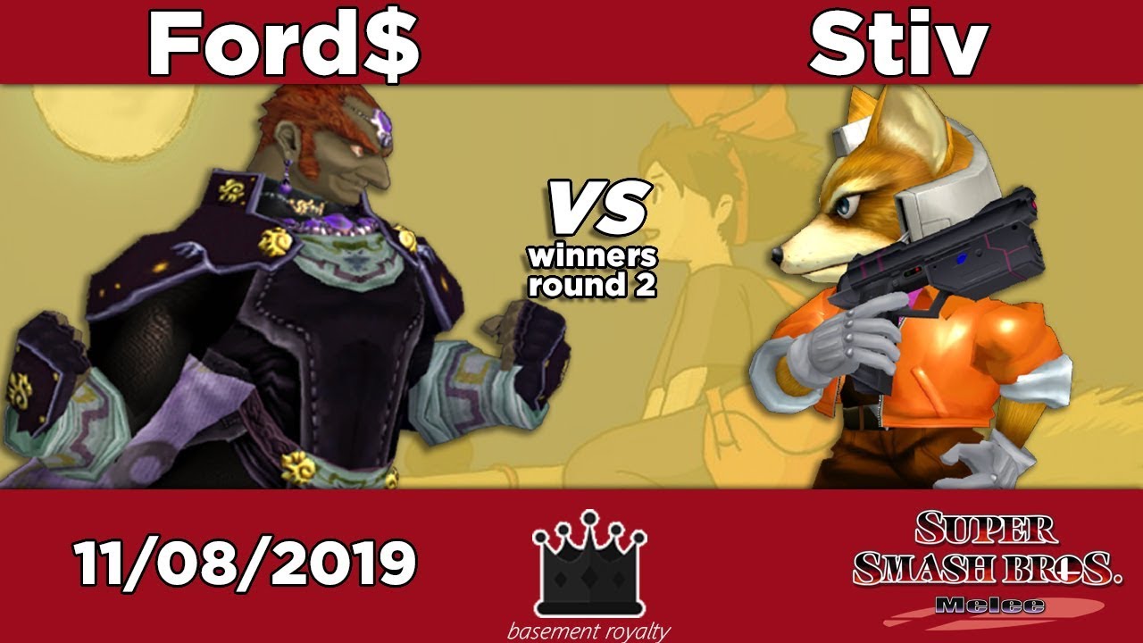 Basement Royalty - Ford$ (Ganondorf) vs Stiv (Fox) - YouTube