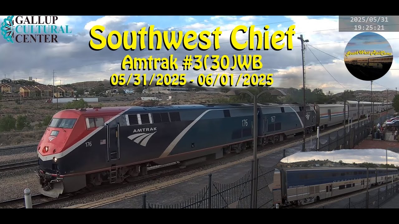 A3(30) WB Southwest Chief (176-167 x 11 Surfs 6903, 6411 on r/e) | 2025 ...
