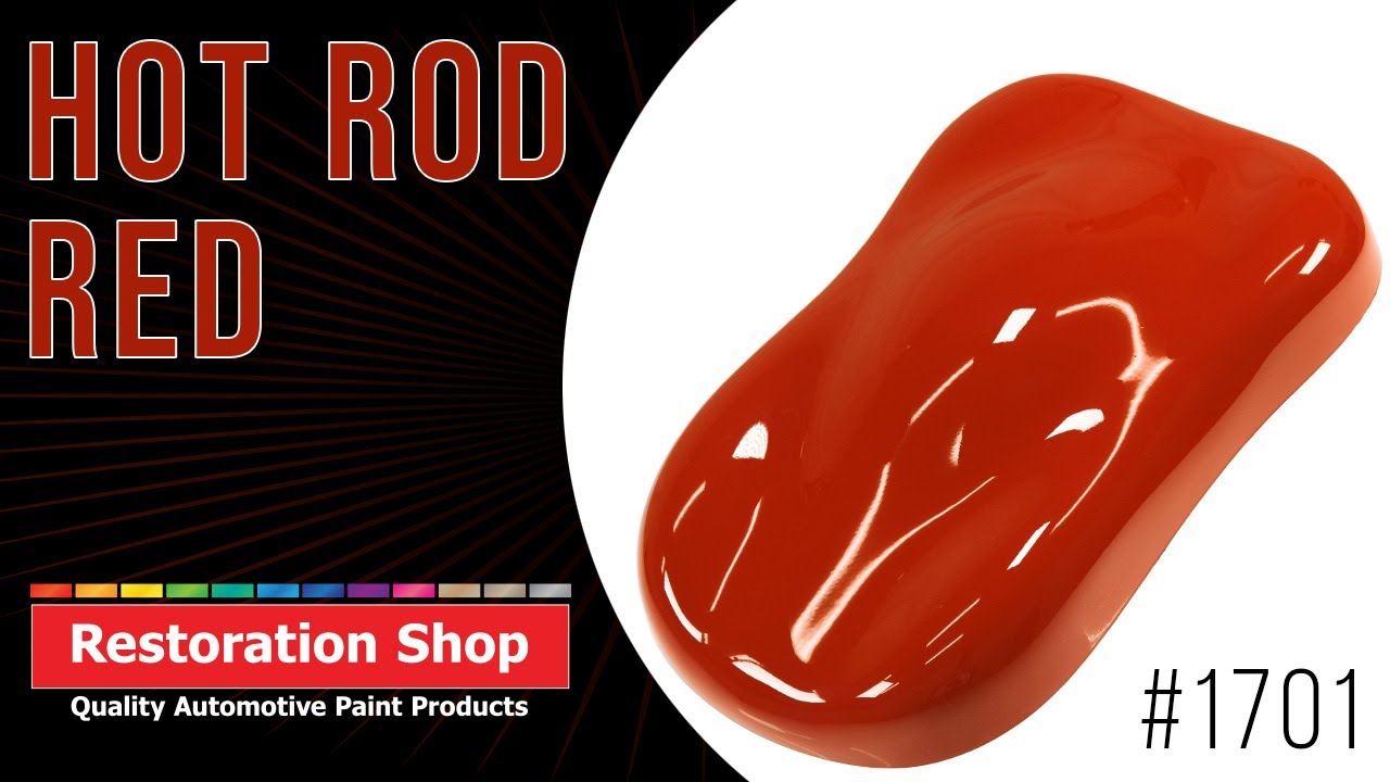 Restoration Shop | #1701 - Hot Rod Red - YouTube