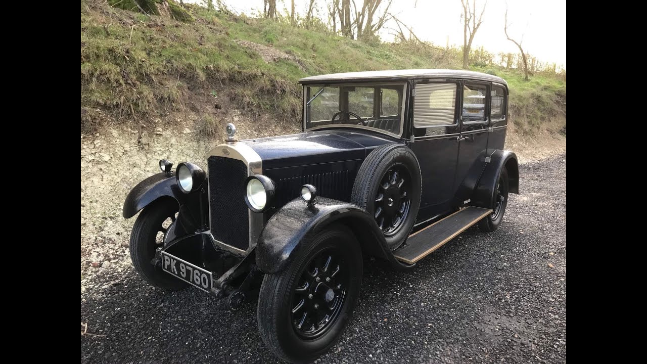 1929 Humber 16/50 Saloon - for Sale - YouTube