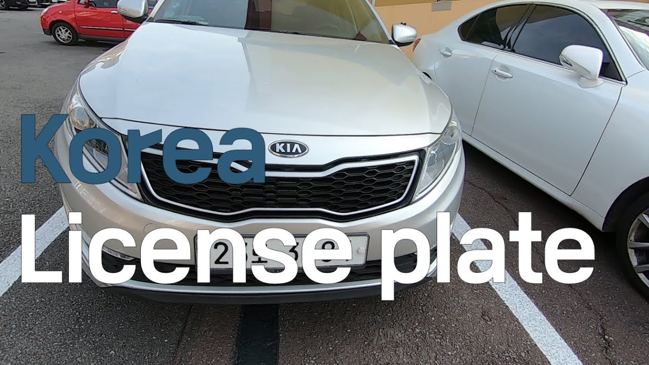 Korea License plate(2020.11.16) 한국의 자동차 번호판 #53 - YouTube