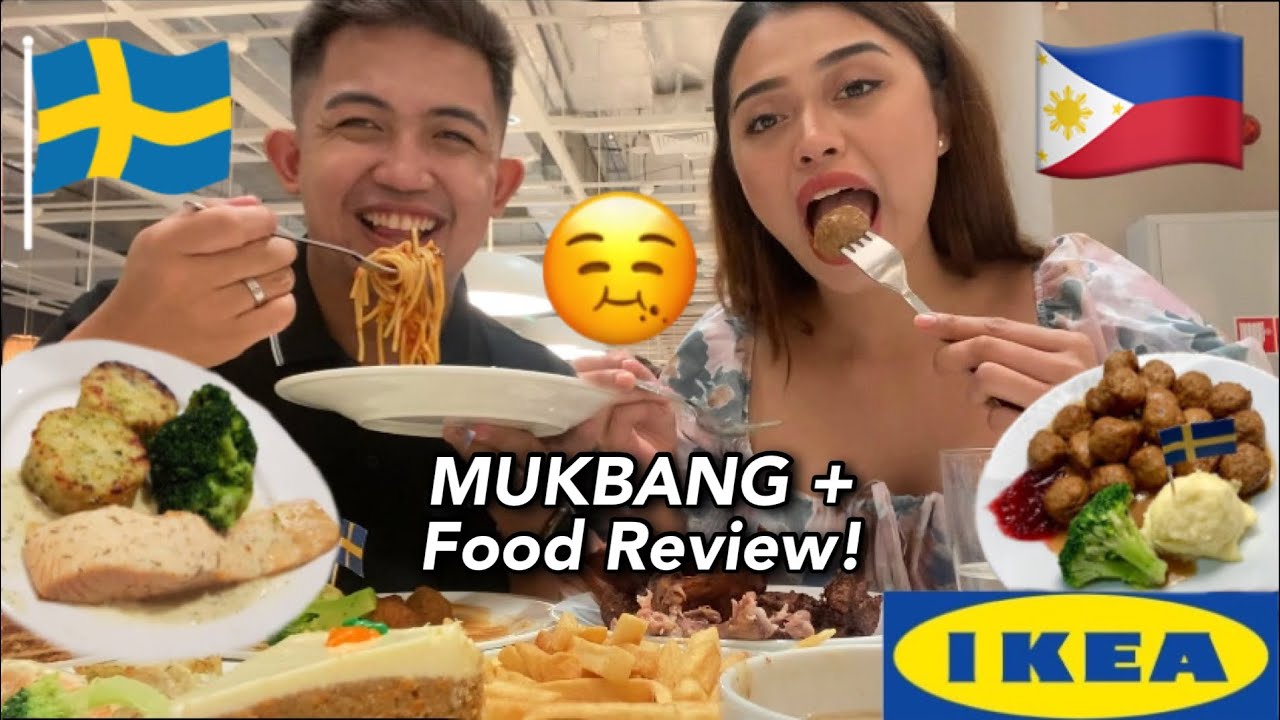 Ikea Mukbang Trying Out Swedish Cuisine Youtube
