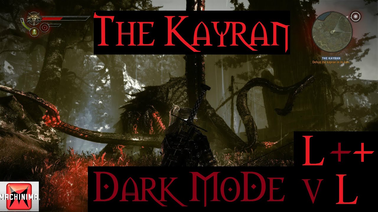 The Witcher 2 - The Kayran - Dark Mode - YouTube