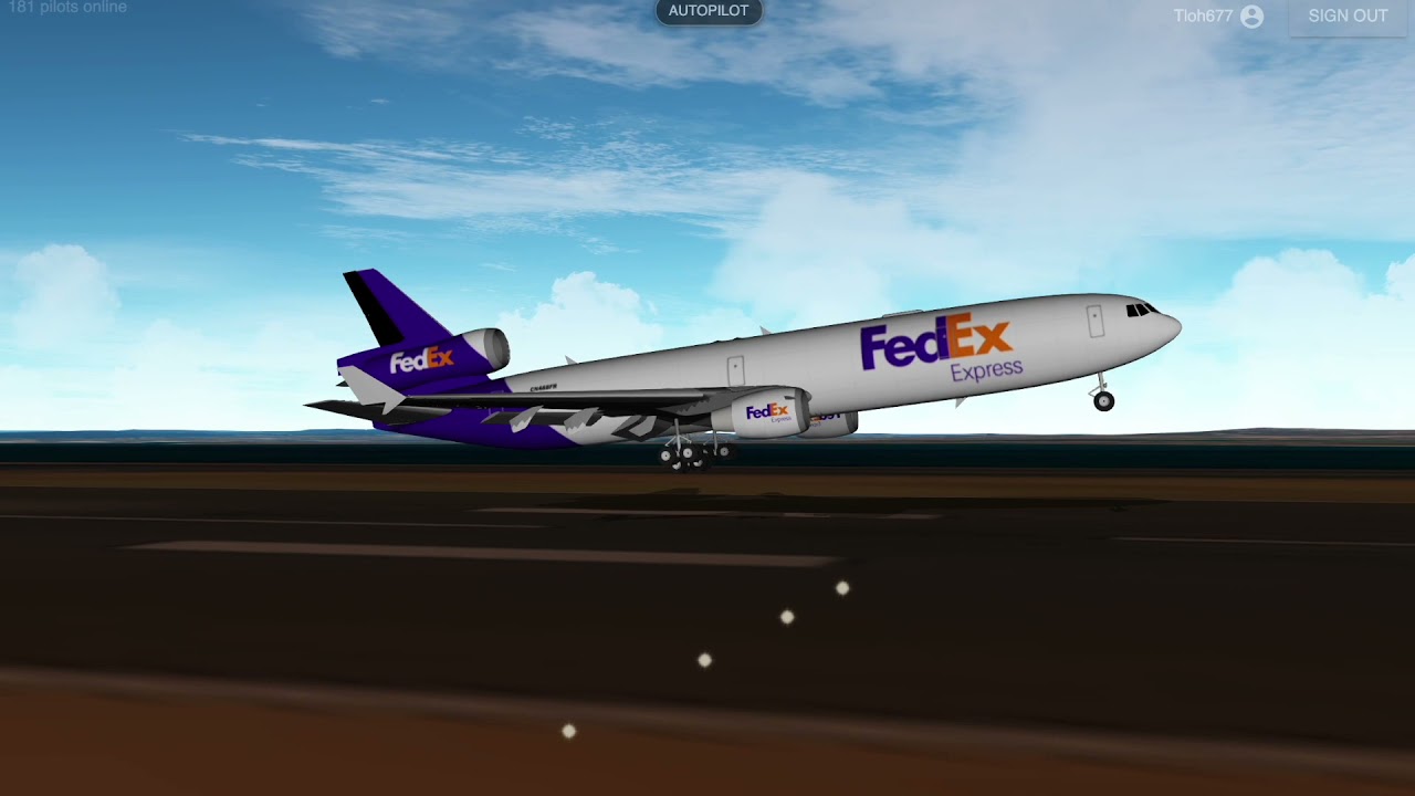 B u t t e r in MD-11 GeoFS #swiss001landing - YouTube