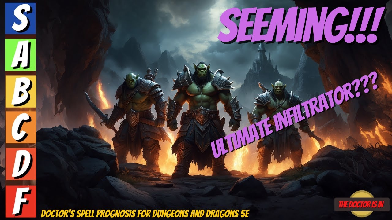 The Best Uses For The Spell SEEMING In Dungeons and Dragons - YouTube