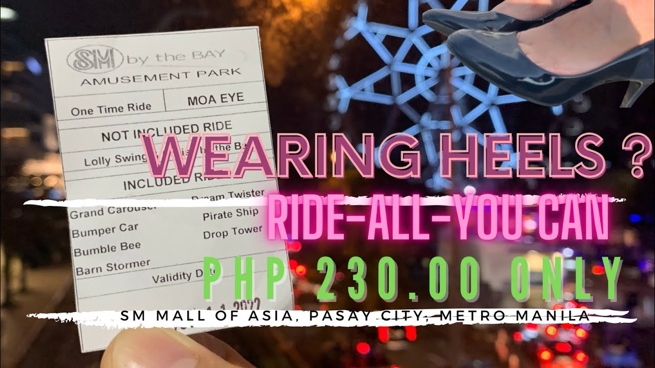 SM MOA By the Bay Amusement Park Ride-All-You-Can Pass for Php 230.00 ...