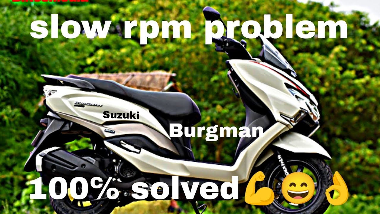 how to solve rpm problem | starting problem | burgman starting problem ...
