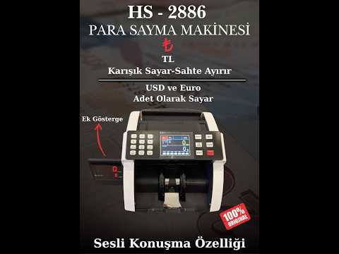 HS2886 PARA SAYMA MAKİNESİ
