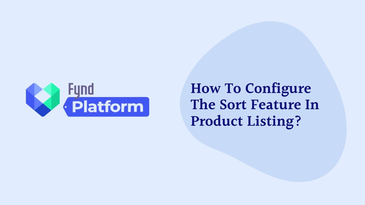 How To Configure The Sort Feature In Product Listing? - YouTube