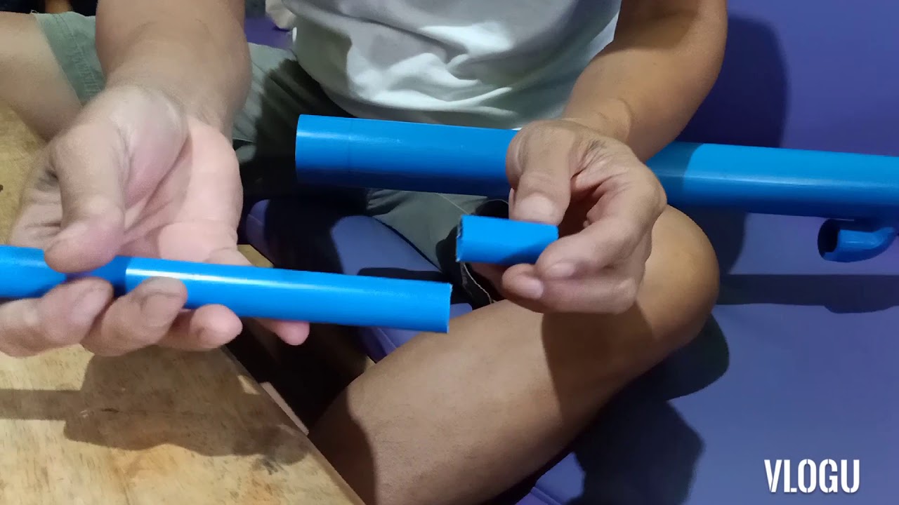 PVC PIPE GUN RIFLE BASIC TUTORIAL MARBLE GUN. - YouTube