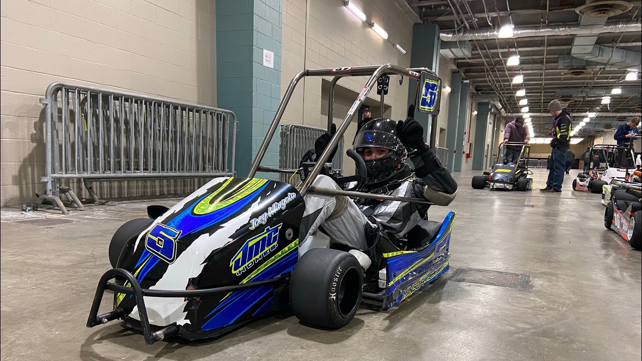 Atlantic City Champ Kart Indoor Auto Racing A-Main 2023 started P7 ...