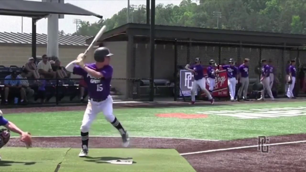 Carson Cox (Class of 2019) hitting at Perfect Game - YouTube