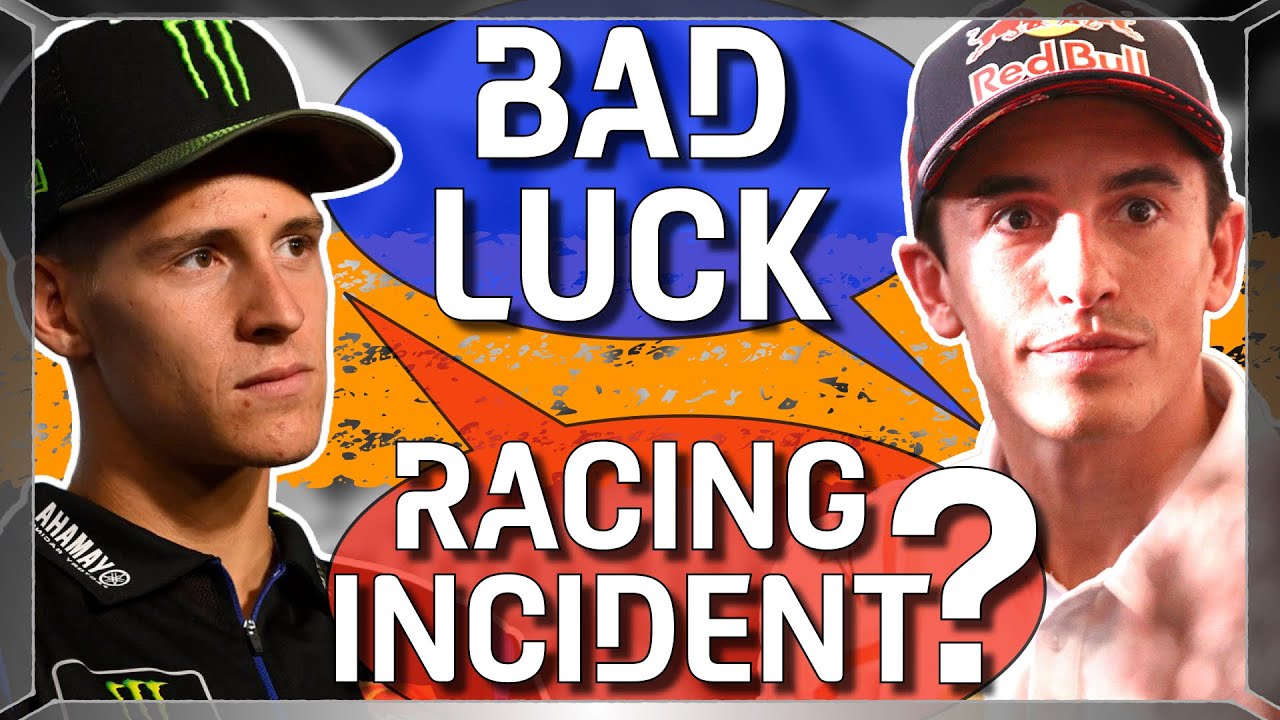 Marquez Calls Lap 1 Incidents "BAD LUCK", Quartararo AGREES, Pecco ...