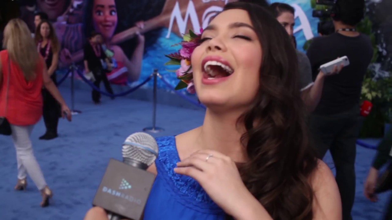 Disney's premiere - AULI'I CRAVALHO - The Voice of Moana - The Cutest ...