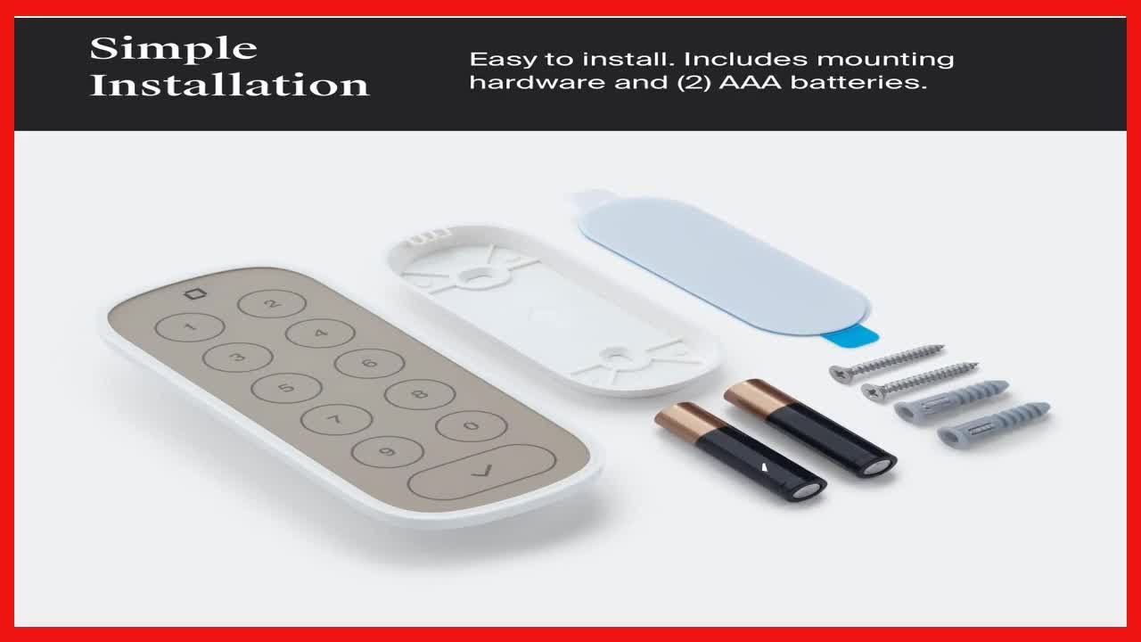 Level Keypad - Smart Keypad Lock Accessory for Use with any Level Smart ...