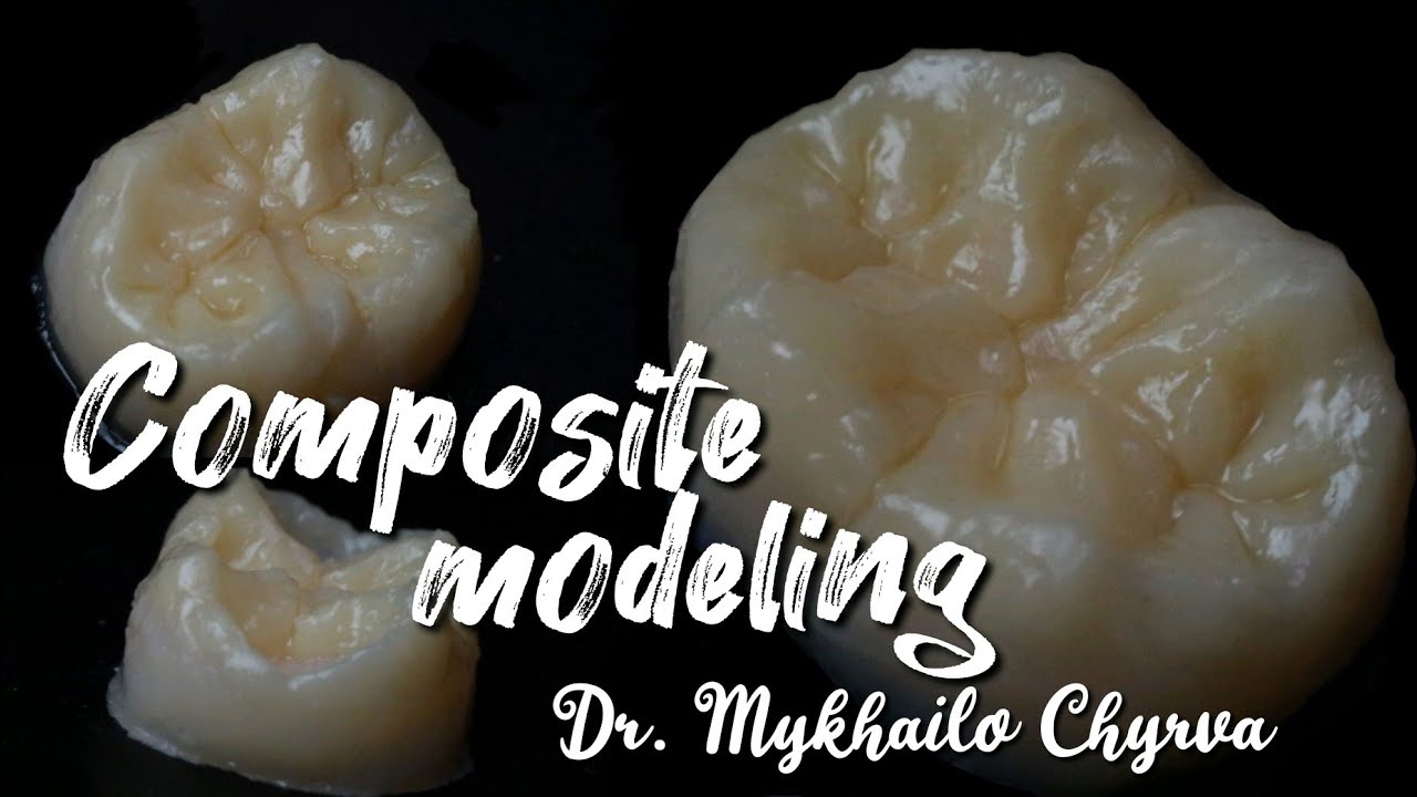 Composite restoration. Modeling anatomy teeth. Dr. Mykhailo Chyrva ...
