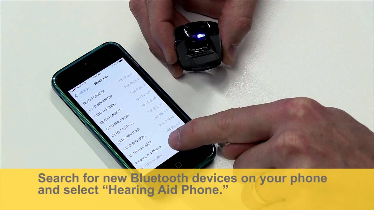 Pair your Phone Clip with your mobile phone - YouTube