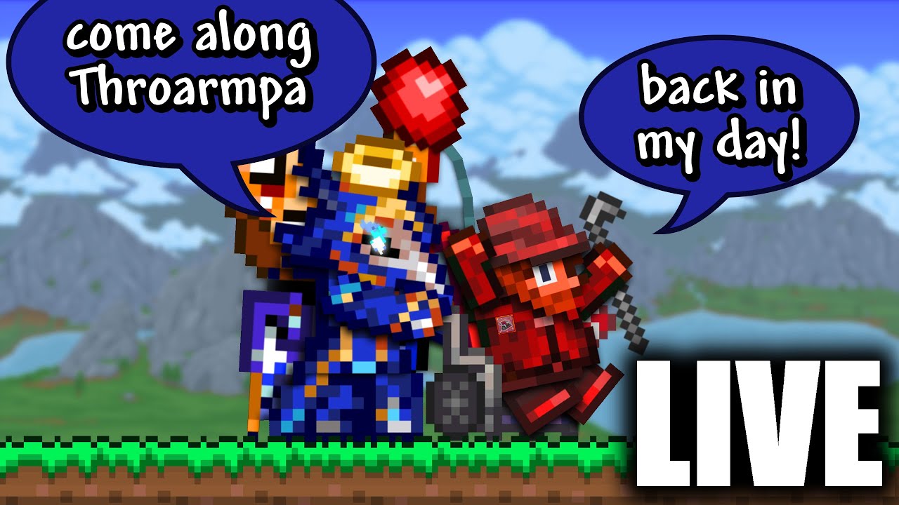 Terraria, but I'm in a Wheelchair [Profanity Warning] - YouTube