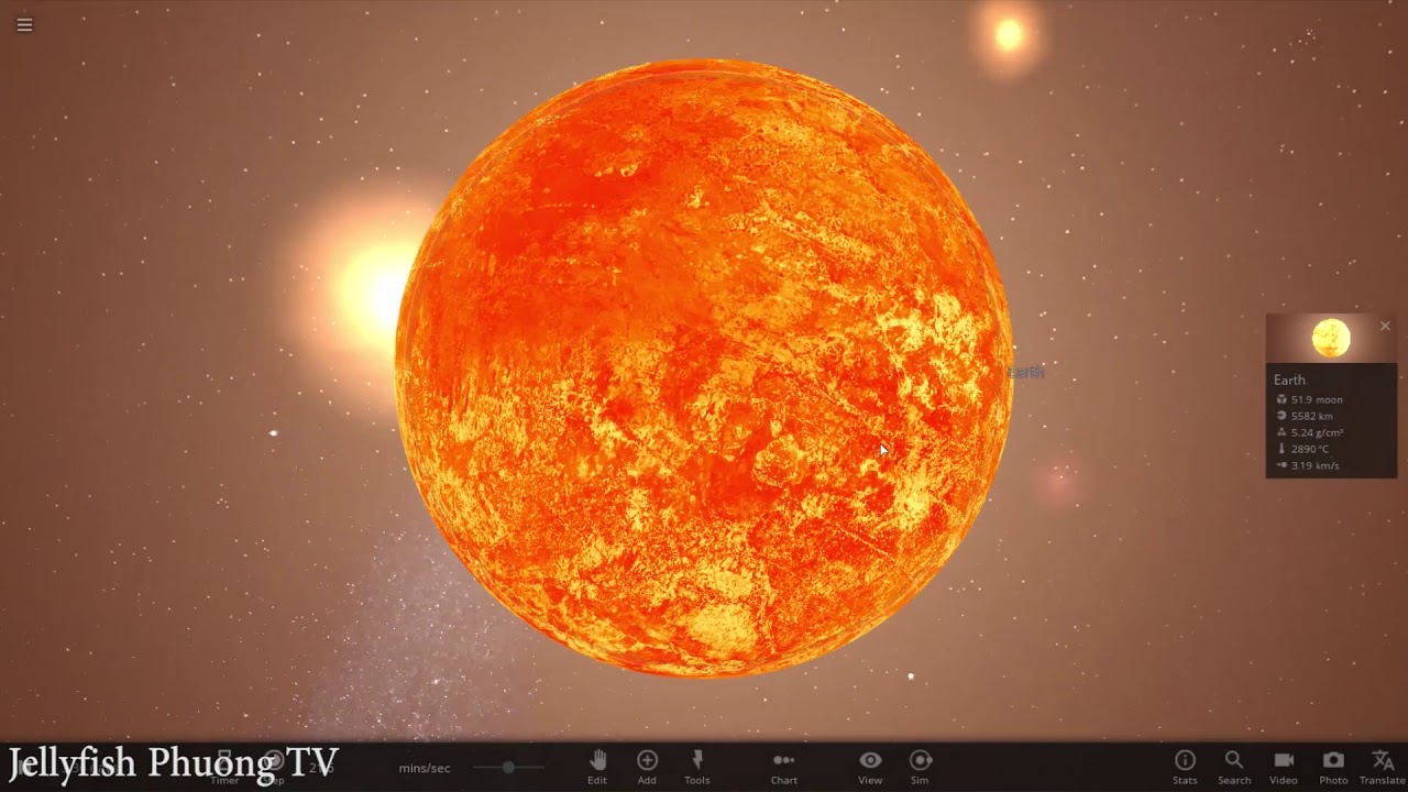 Universe Sandbox ² When Venus hit the Earth - Khi Kim tinh đâm vào Trái ...