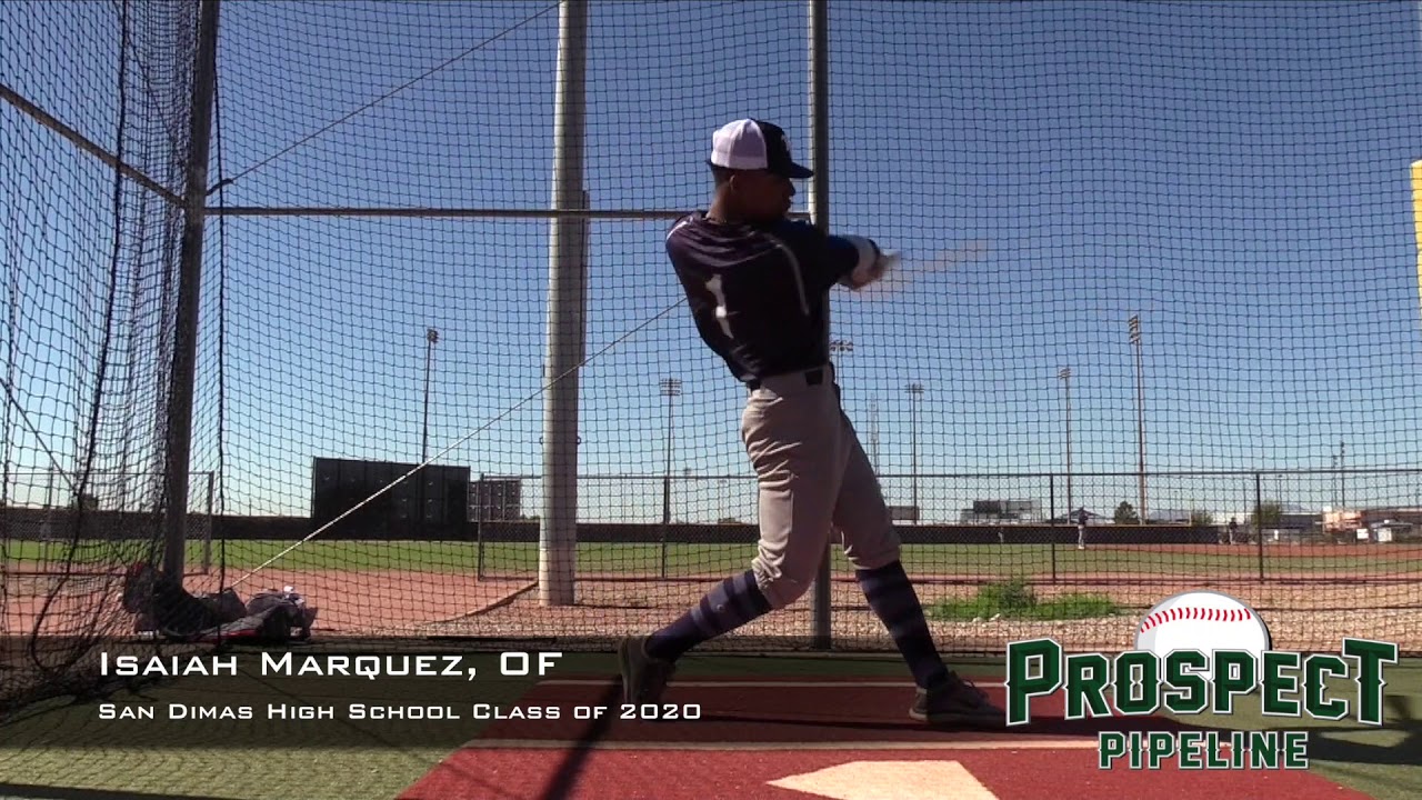 Isaiah Marquez Prospect Video, OF, San Dimas High School Class of 2020 ...