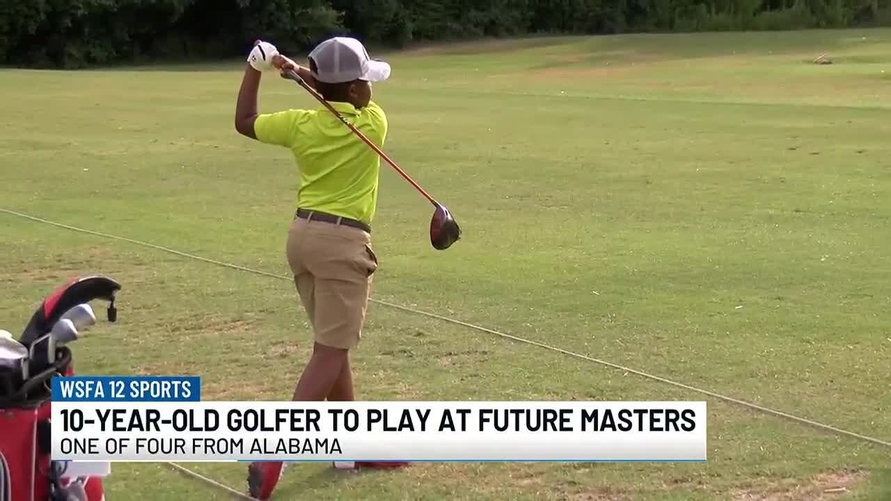 10-year-old Montgomery golfer to compete in Future Masters - YouTube