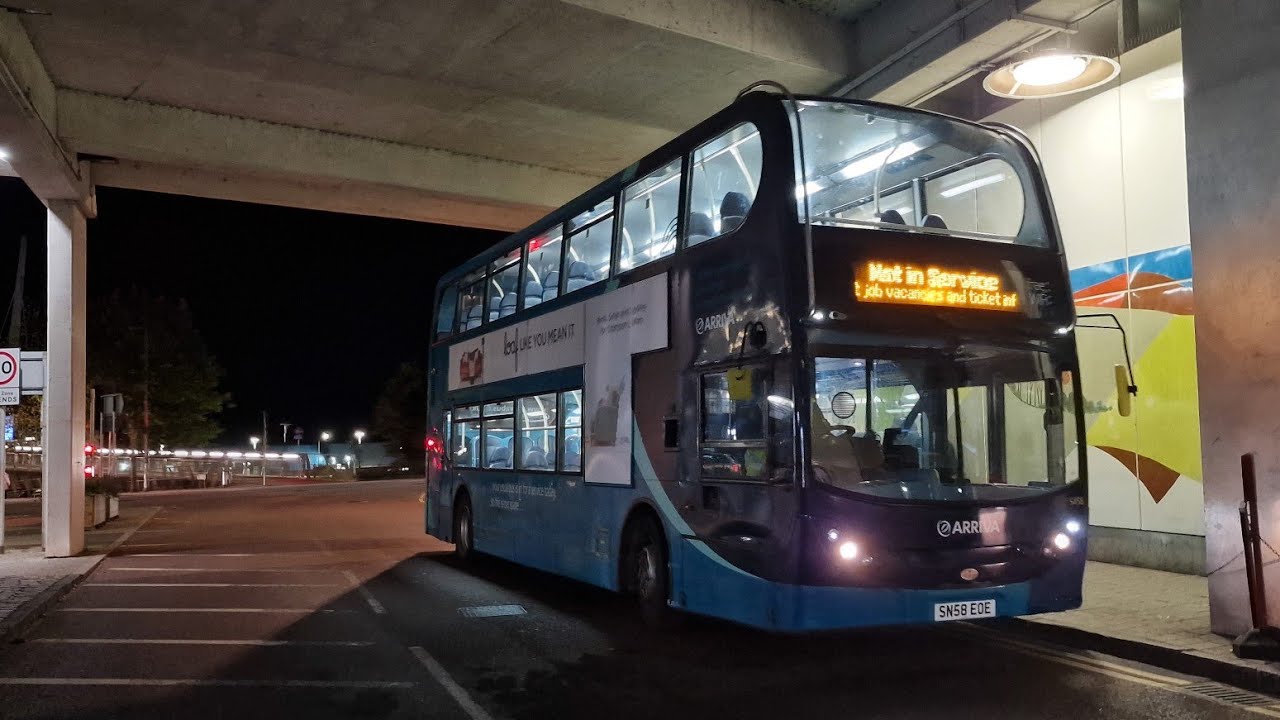 Arriva Beds & Bucks Enviro 400 Trident II SN58 EOE (5458) on 150 to ...