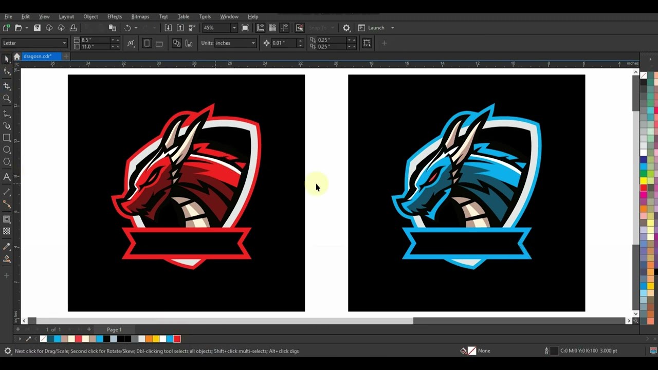 Mascot logo design | A beginner's guide - Ahsan Sabri - YouTube