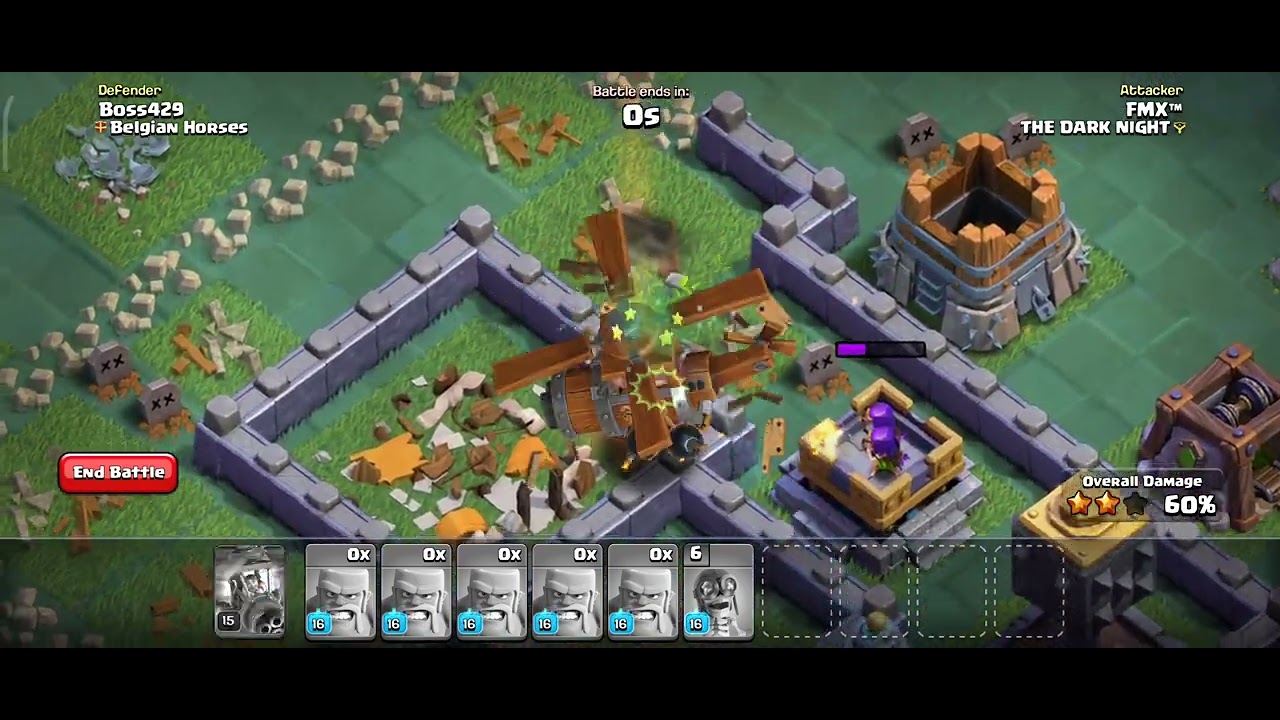 OTTOS Outpost Battle . Battle Copter 🌚🔥 Clash Of Clans #minigamer # ...