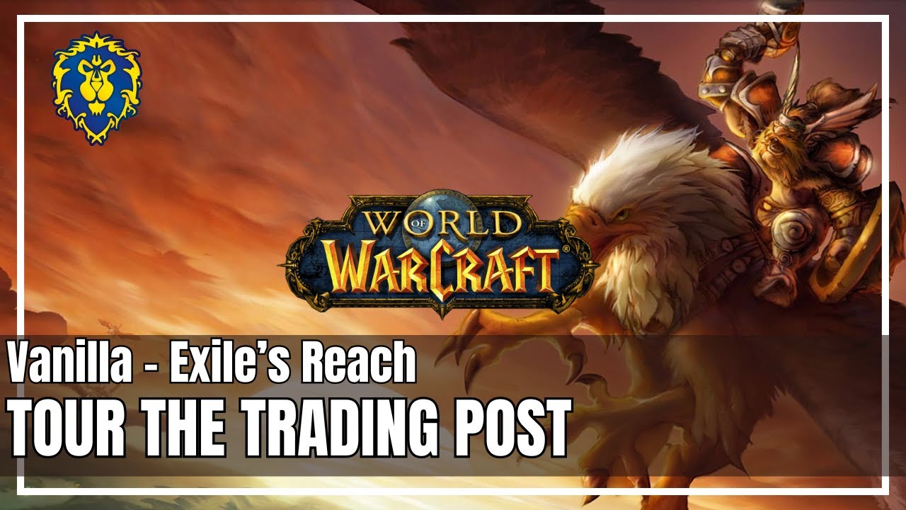 World of Warcraft | Alliance Quests - Tour the Trading Post - YouTube