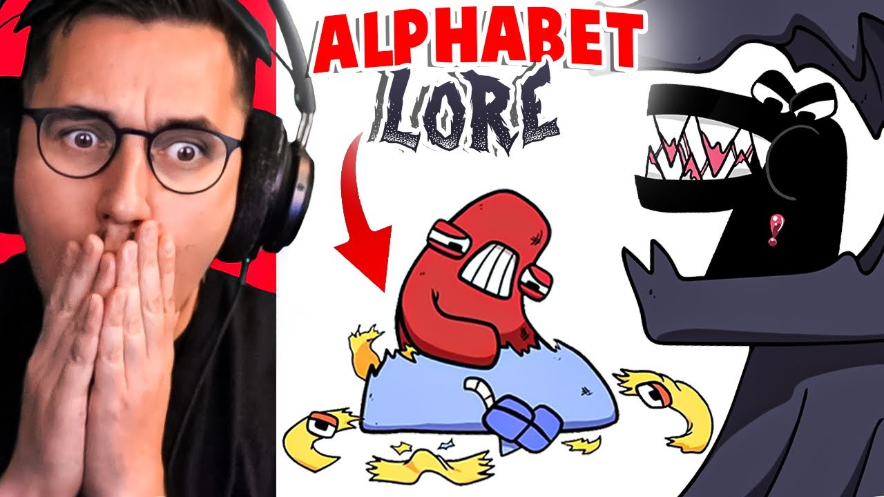 I LIVE REACTED to Alphabet Lore and lost my mind!! - YouTube