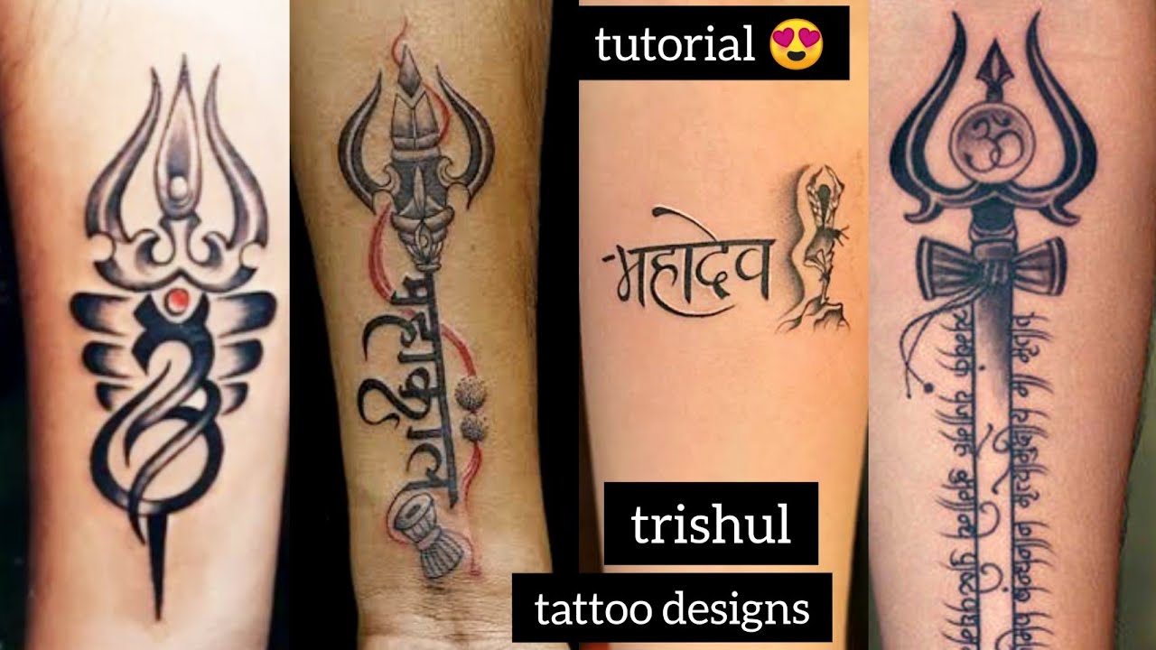 mahakal tattoo | tattoo designs devotional | trishul tattoo #shivtattoo ...