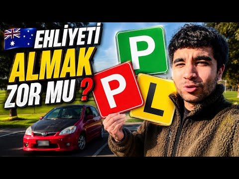 Avustralya ehliyet sınavında neler soruyorlar ?