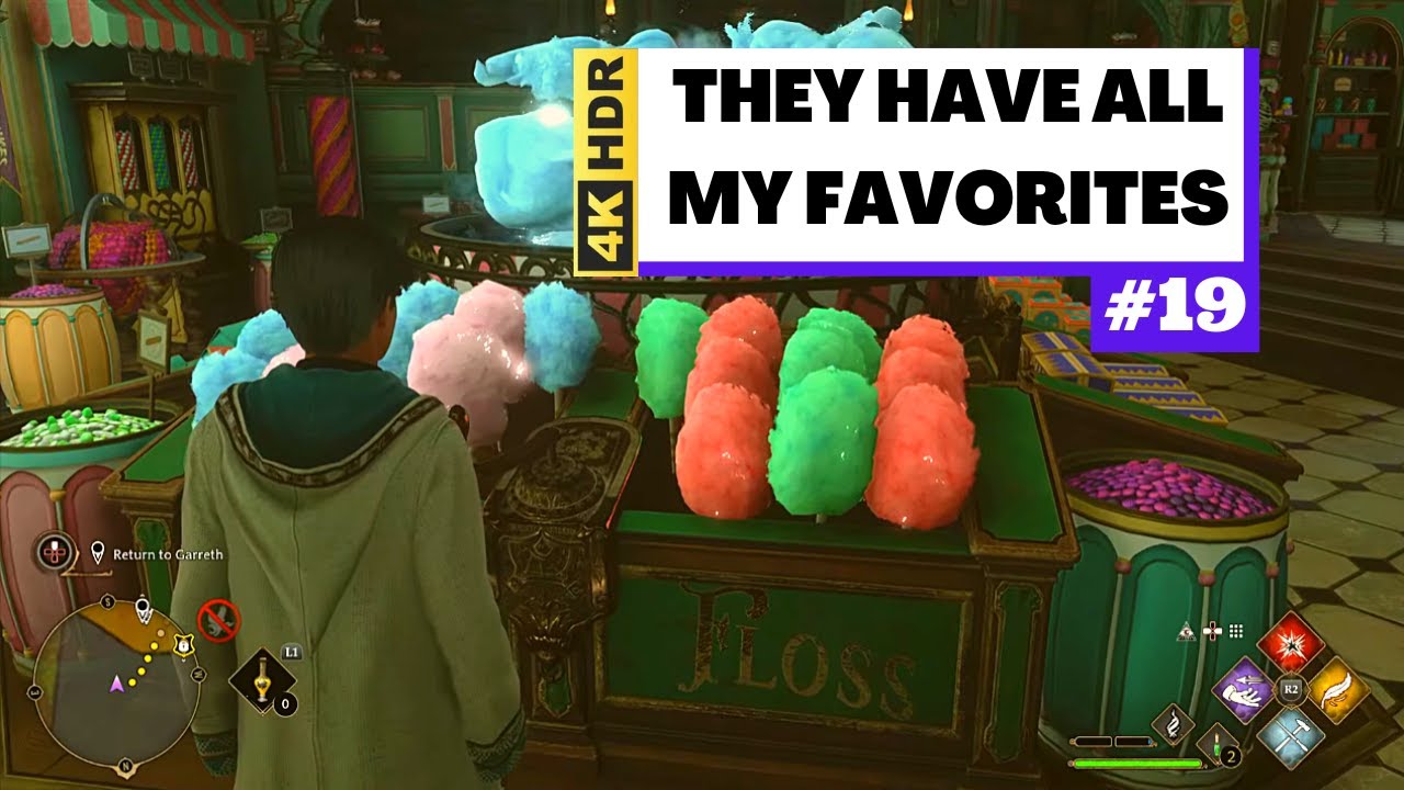 Candy Store Simulator | HOGWARTS LEGACY Walkthrough Gameplay (PS5 ...