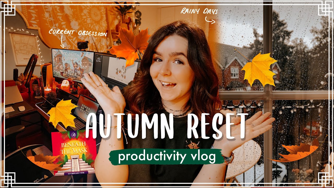 Autumn reset 🍂 get ready with me, cleaning, productivity + an honest ...