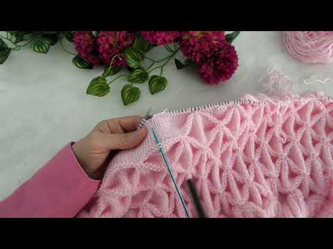Kastırmalı  Bebek yeleği modelinde kastırma nasıl yapılır?/ BEBEK ÖRGÜLERİ (ŞİŞ)