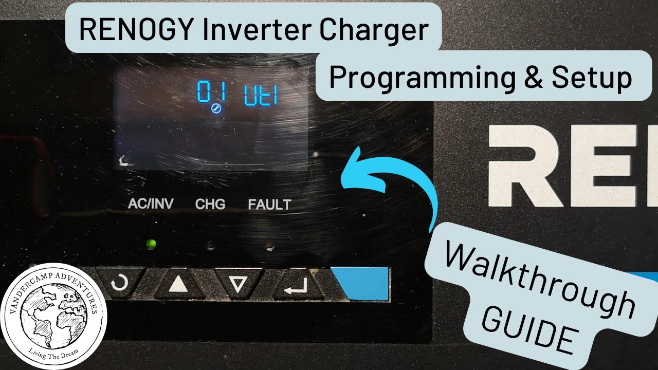 Renogy Inverter Charger Programming - Walkthrough Guide. - YouTube
