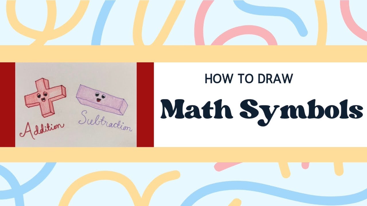 How to Draw Math Symbols - Part 1 // Back To School - YouTube