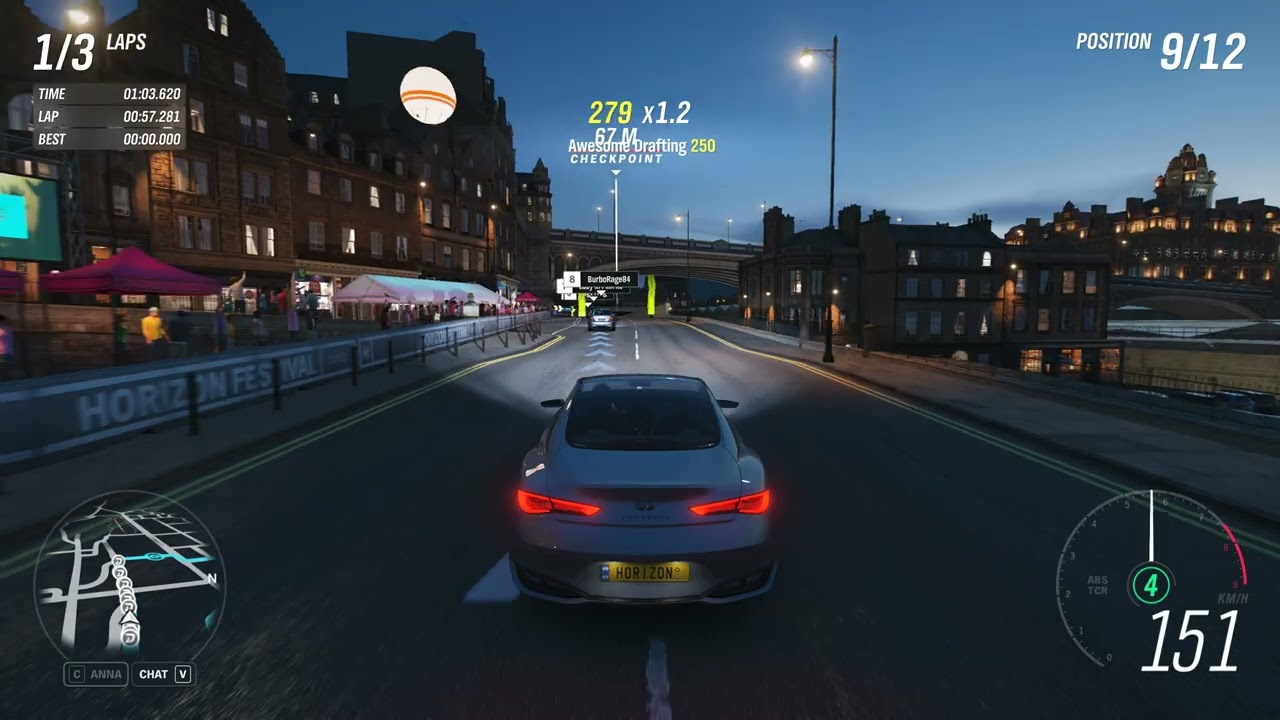 Edinburgh Station Circuit Forza Horizon 4 Gameplay Race Walkthrough 2k ...