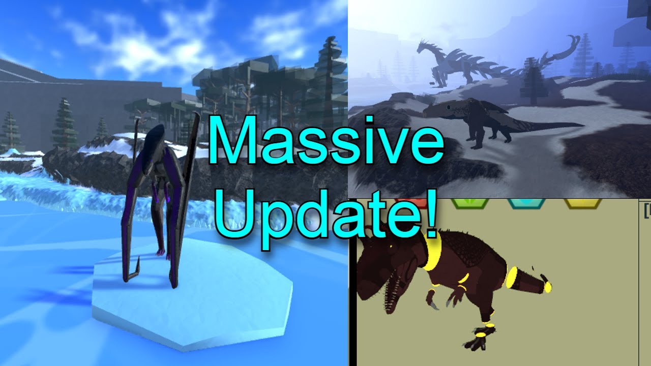 Roblox Dinosaur Simulator - Kaiju Quetz Remodel, 2 New Skins, & 3 New ...