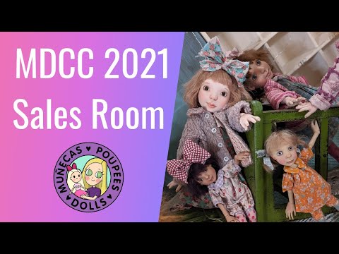 Modern Doll Collectors Convention 2021 Sales Room - YouTube