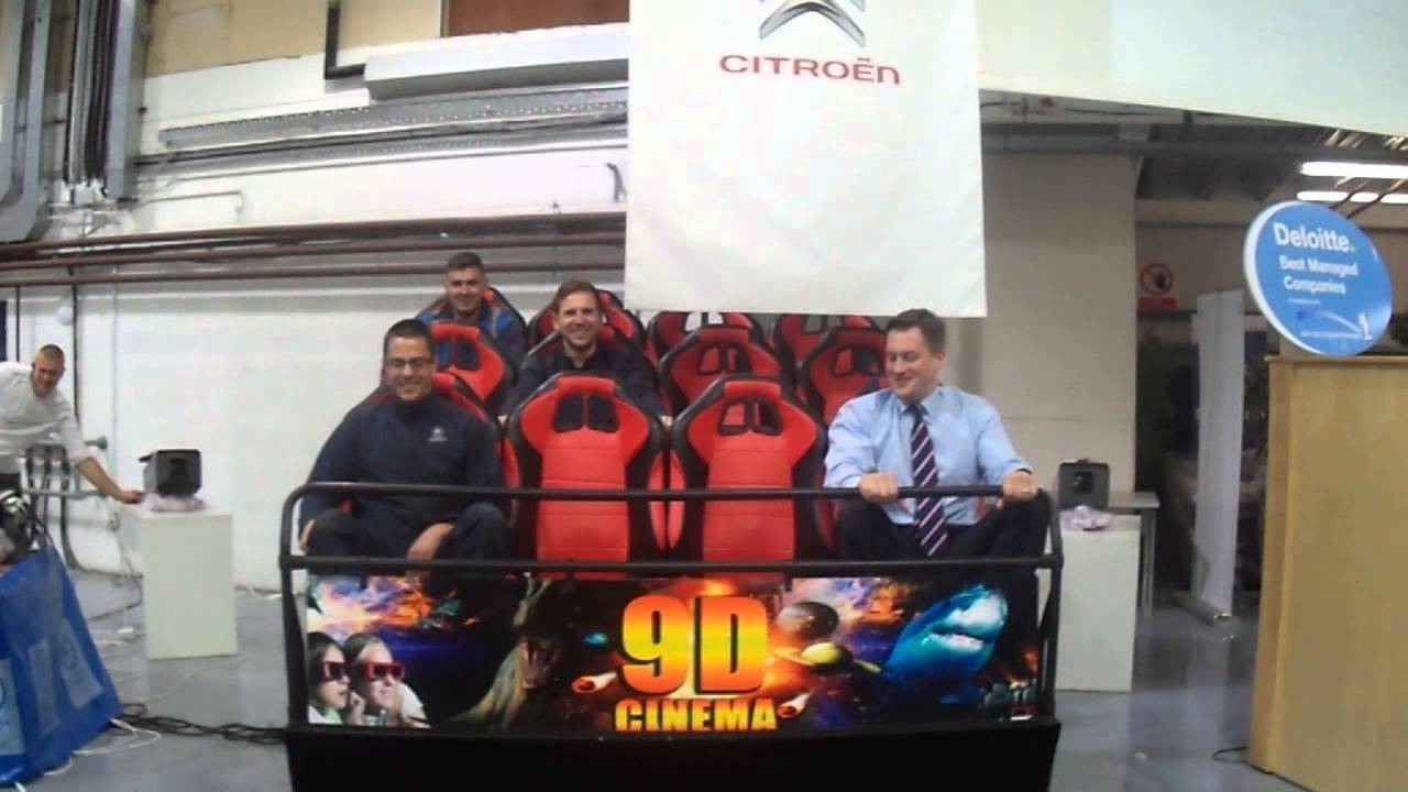 9D Cinema For Auction August 29th 2015 - YouTube