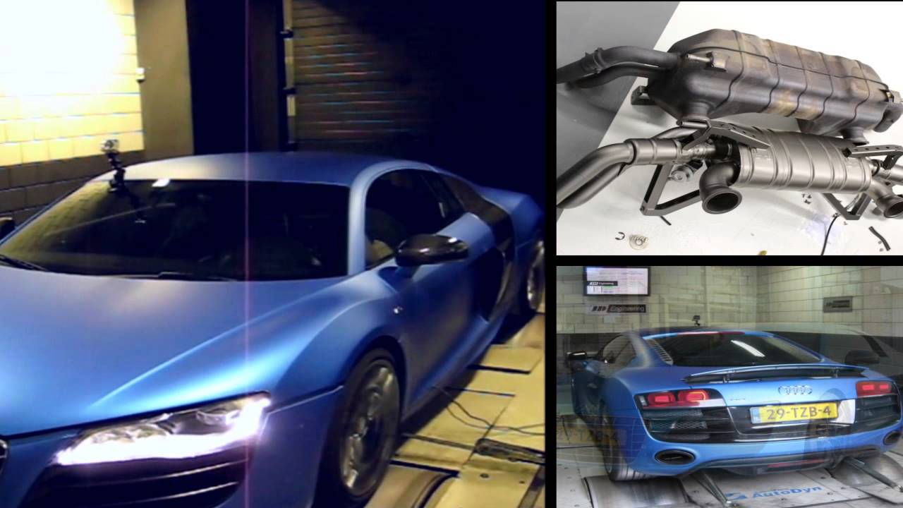 Audi R8 V10 Stage 2 Tuning JDEngineering Lochem - YouTube
