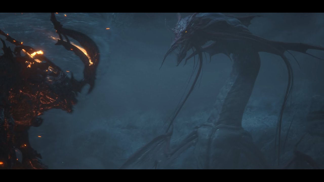 Final Battle with Leviathan | FFXVI The Rising Tide DLC (Epic Eikon ...