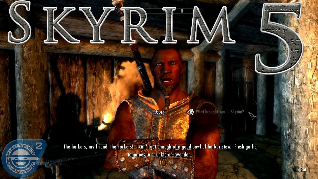 Skyrim HD Walkthrough Part 5: Horker Stew! - YouTube